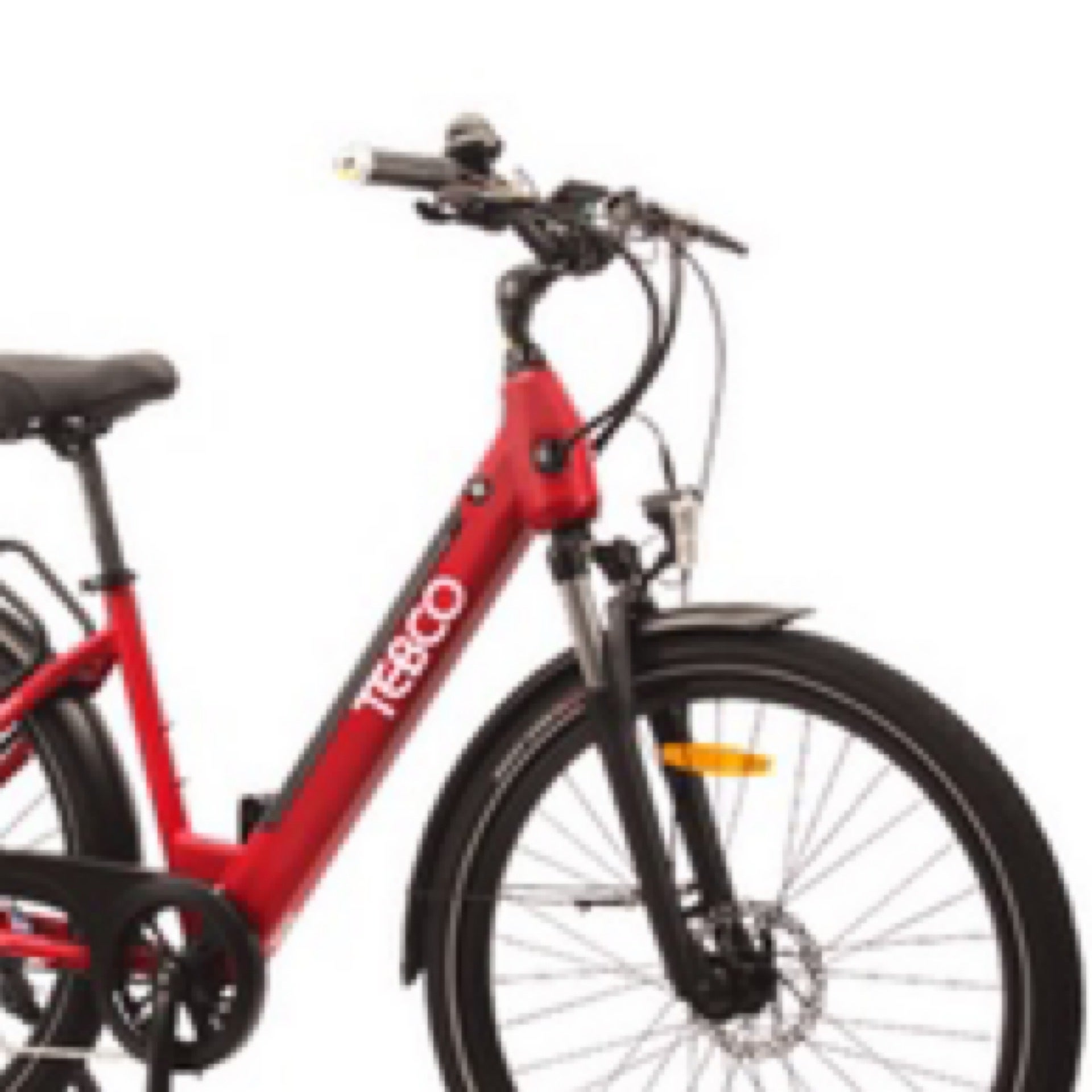 E-BIKE DISCOVERY STEP-THROUGH ROYAL RED TEBCO | Cyclemour Bikes